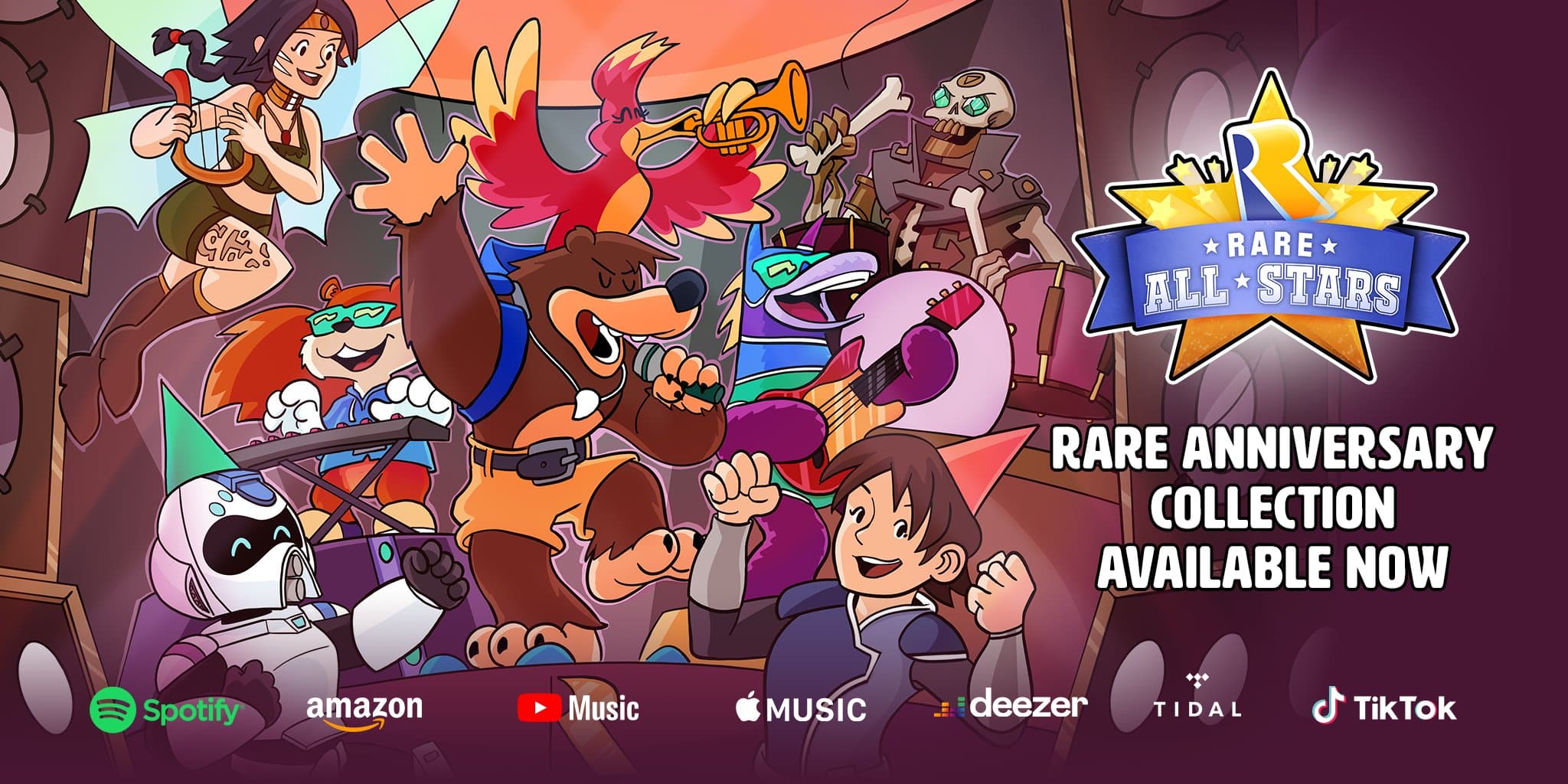 Rare is celebrating their 35th anniversary with a music collection ...