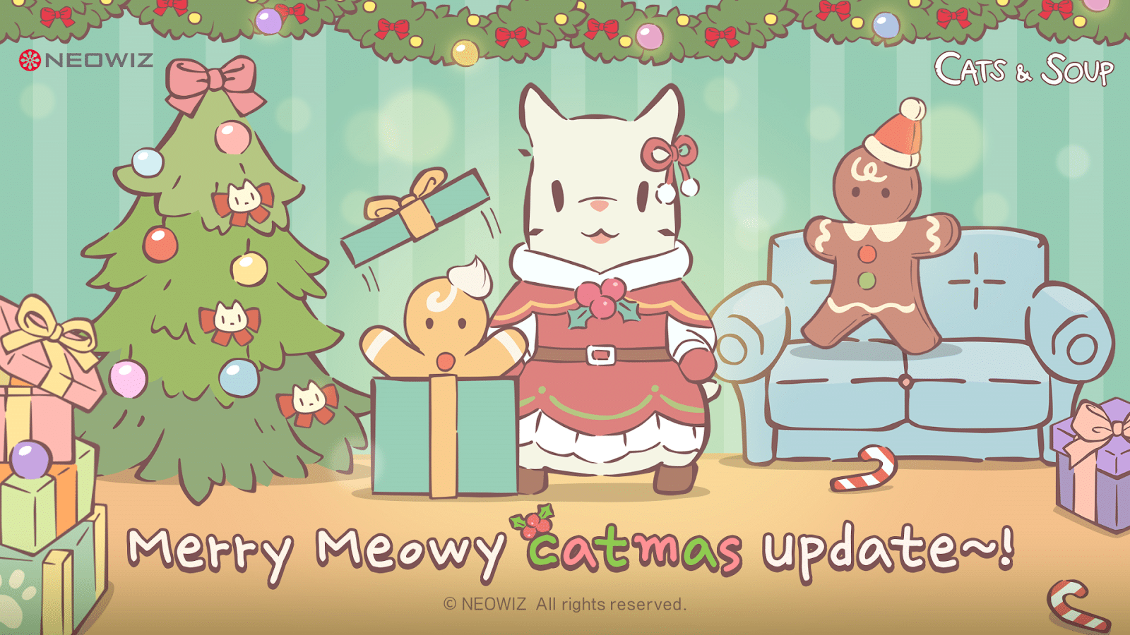 'Cats & Soup' Gets its "Merry Meowy Catmas Update"-New Facilities, QoL ...