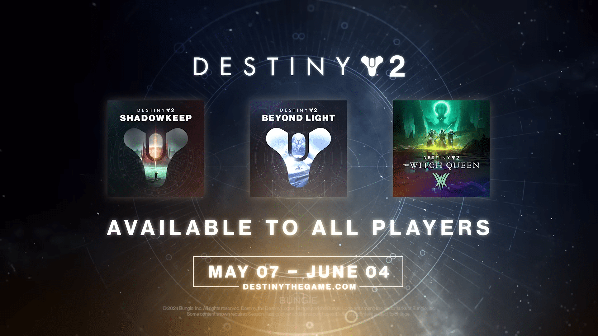 'Destiny 2' Expansion Open Access Month: Shadowkeep, Beyond Light, The ...