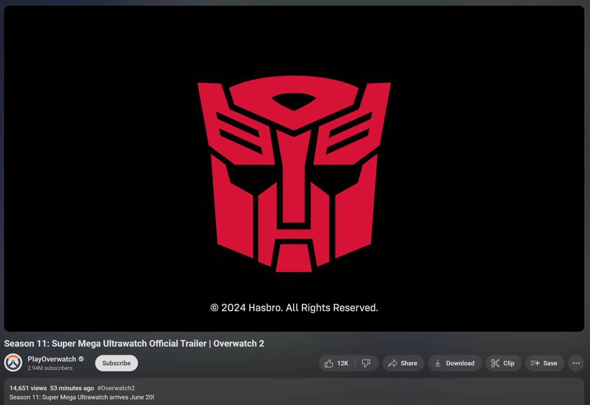 Overwatch 2 teases Transformers collab, hits 100 million players - XboxEra
