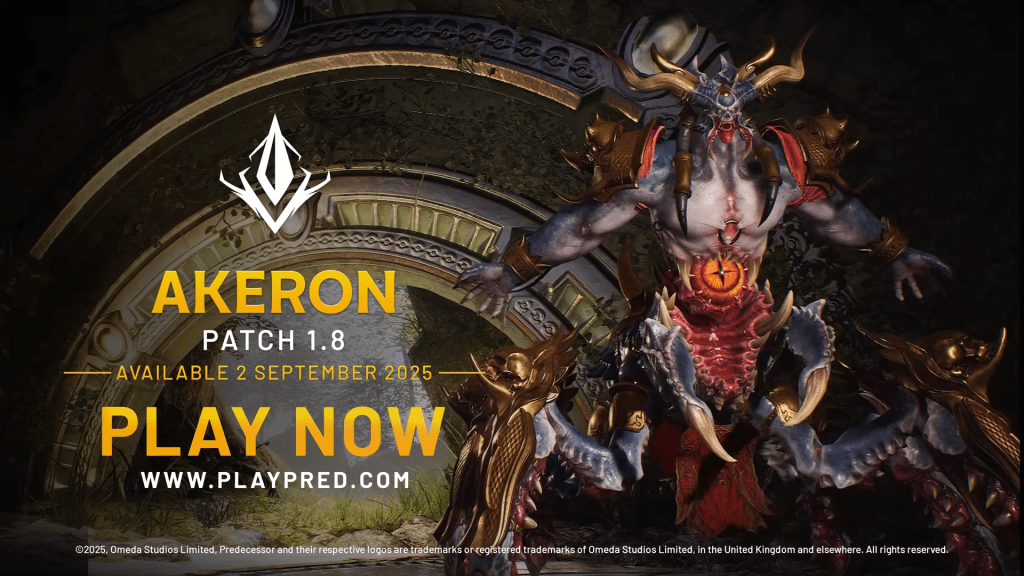 Third-person MOBA 'Predecessor' Update 1.8 Drops 2 September - XboxEra