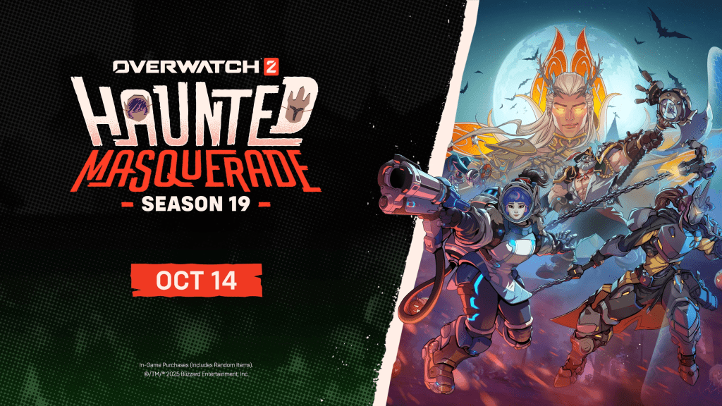 'Overwatch 2' "Season 19: Haunted Masquerade" Drops 14 October - XboxEra